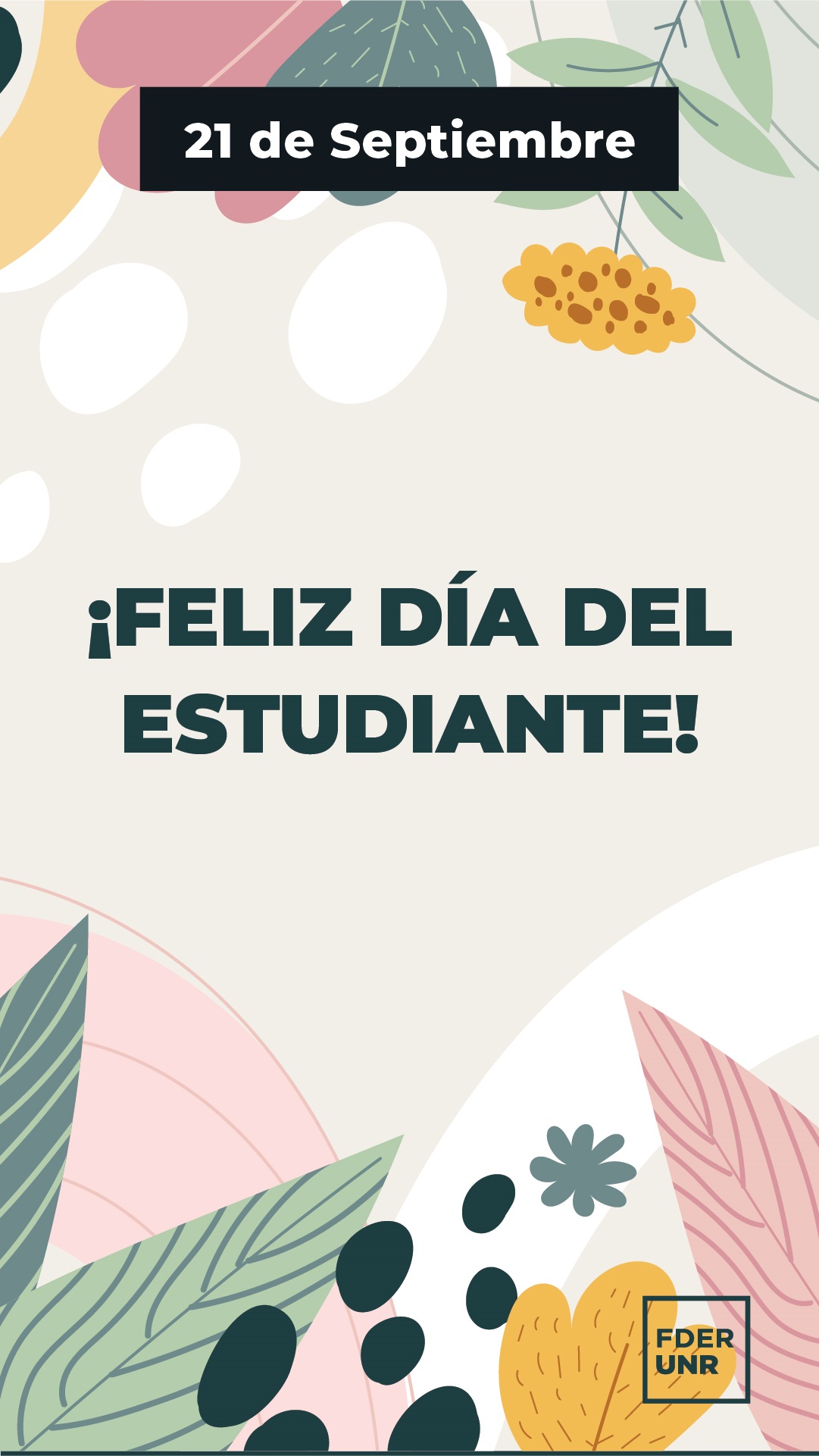 ¡FELIZ DÍA DEL ESTUDIANTE! | Facultad de Derecho